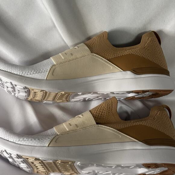 APL | Shoes | New Apl Techloom Bliss Knit Running Shoe Whitetan Size 15 ...